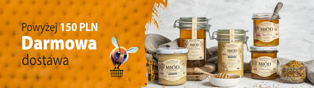 Miód jest najlepszy dla Ciebie i rodziny 🍯 Miody Huzar Twój Sklep